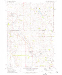 Hi-Res Interactive Map of Woonsocket NW, Jerauld County, SD in 1973 | Pastmaps